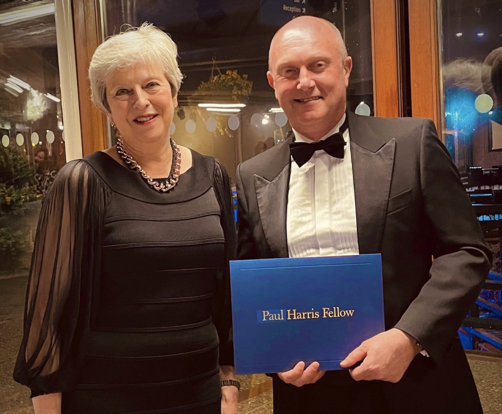 SRP presented with Rotary's Paul Harris Fellow award - Savile Row Projects